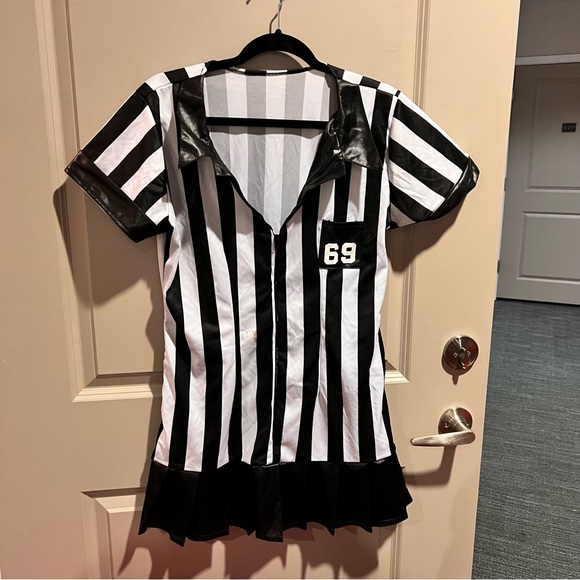 Dresses | Referee Skirted Halloween Costume With Whistle Theres A Stain ...
